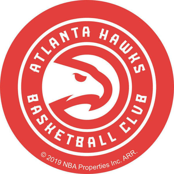 NBA Atlanta Hawks Logo On Solid Adhesive Fabric Badge – Fabrics 'N ...