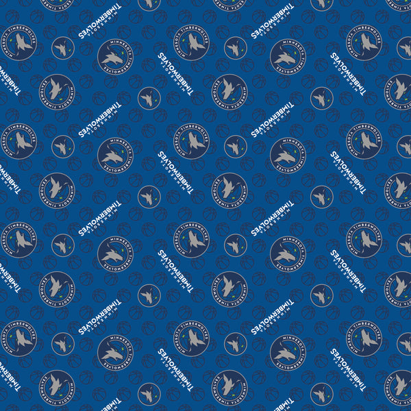 NBA - Minnesota Timberwolves - Fleece - Multi – Fabrics 'N Crafts Canada
