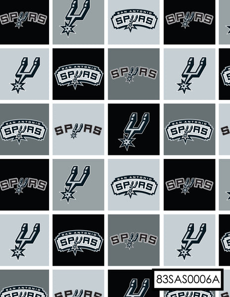 Nba - San Antonio Spurs Block Fleece – Fabrics 'N Crafts Canada